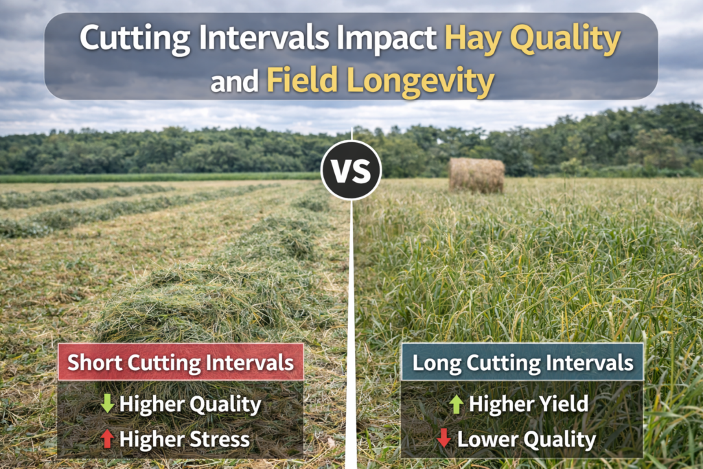 How Cutting Intervals Affect Both Hay Quality and Field Longevity ...